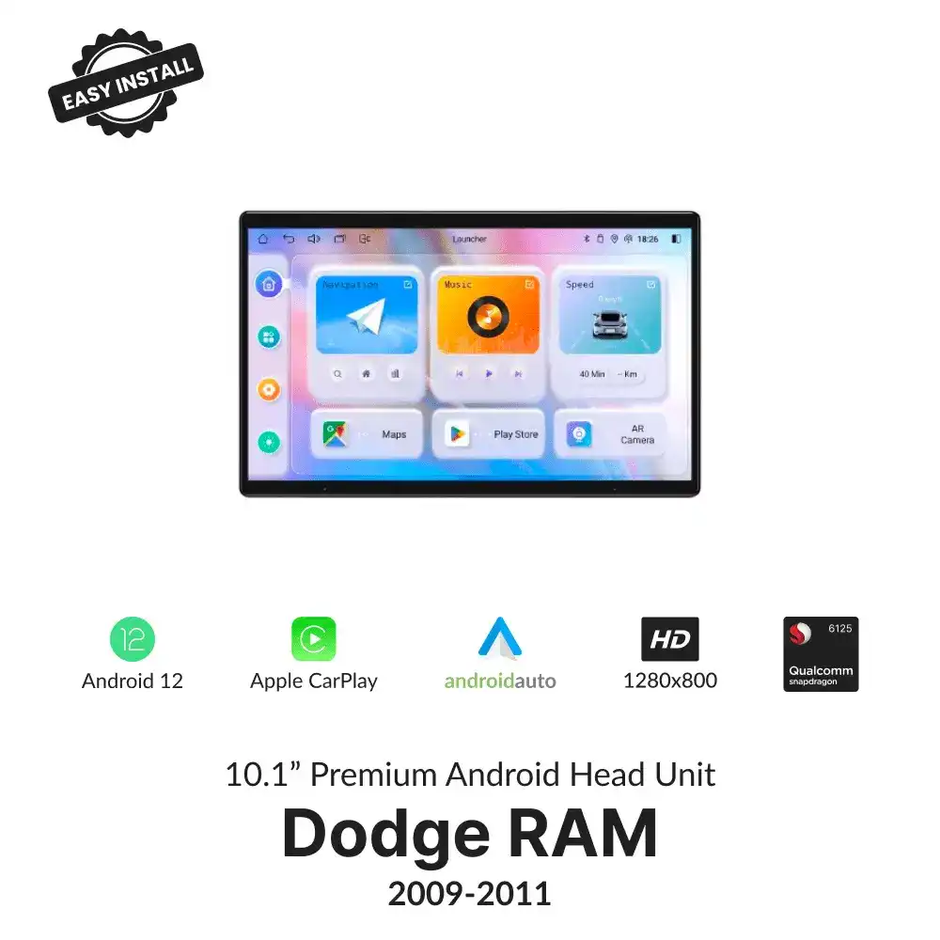Dodge Wireless CarPlay & Android Auto Head Units – Car Tech Studio