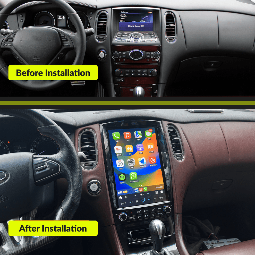 Infiniti QX50 EX 2008-2017 | Tesla-Style CarPlay Screen – Car Tech Studio
